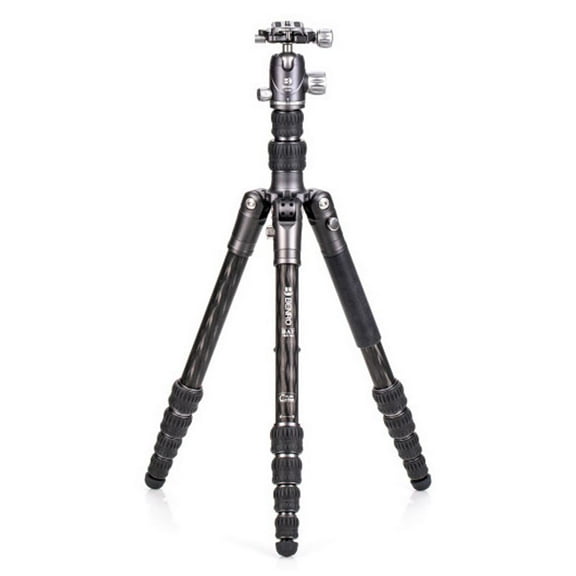 Freewell FW-T1 5-Section Carbon Fiber Real Travel Tripod/Monopod with ...