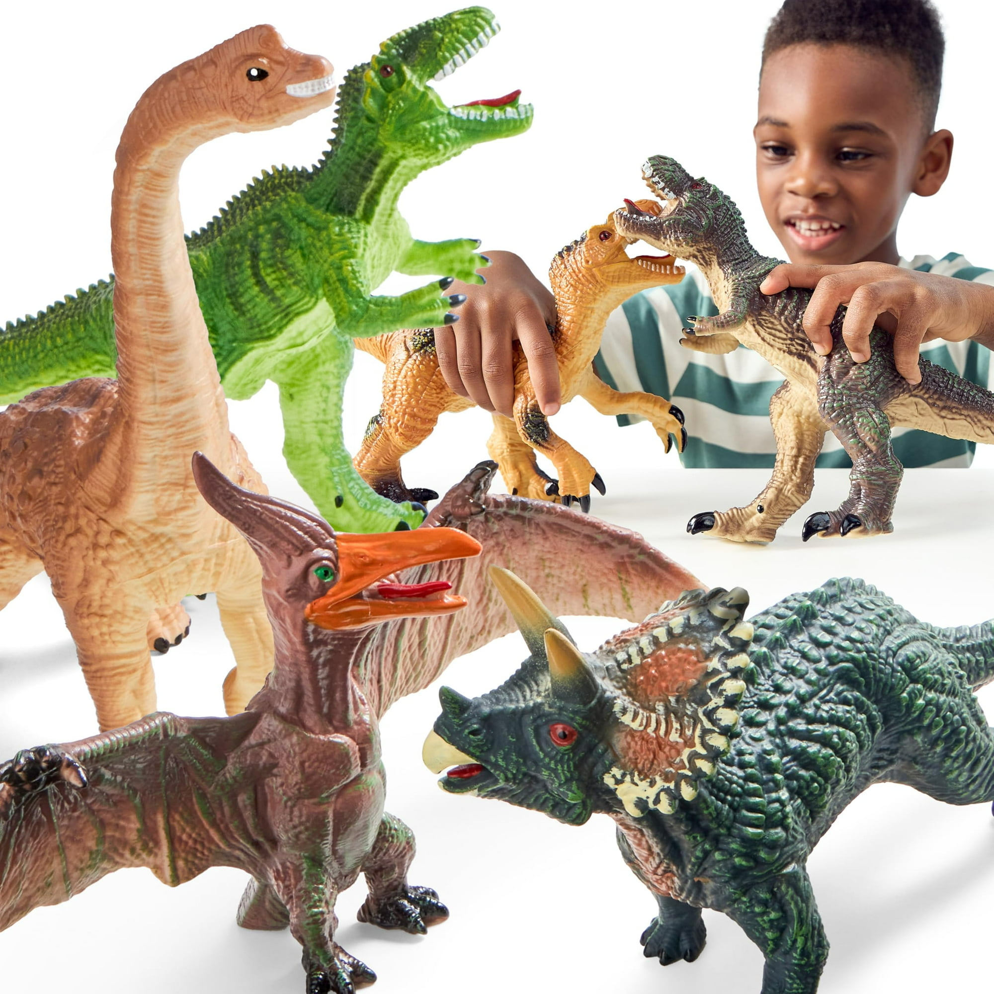 Click here for Joyin Big Dinosaur Toys For Toddlers  6 Piece Larg... prices