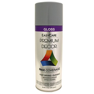 EasyCare PD1550-AER Premium Decor High-Heat Spray Paint, Dull Aluminum ...