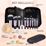 Sweet Face Minerals, Mineral Makeup Starter Kit, 15 pc, Neutral Warm ...