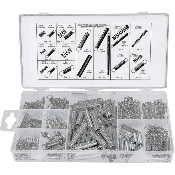 Assortment Of Compression And Extension Springs 20 Sizes Small Assorted ...