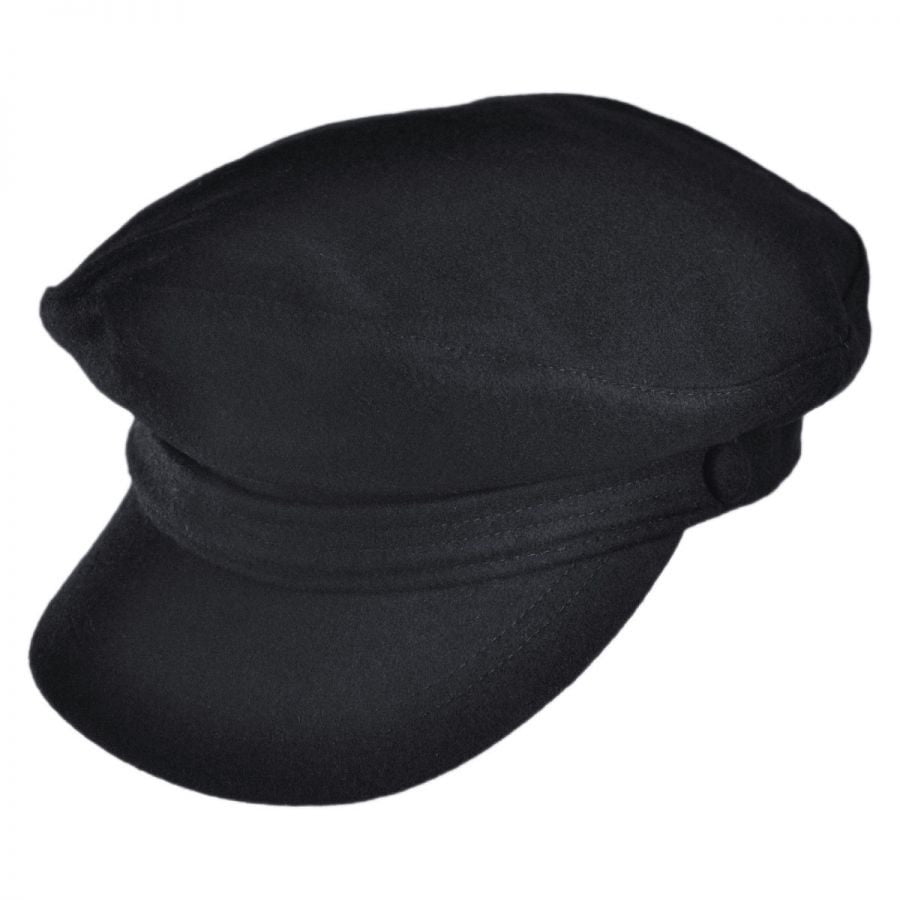 Wool Fiddler's Cap - XXL - Black - Walmart.com