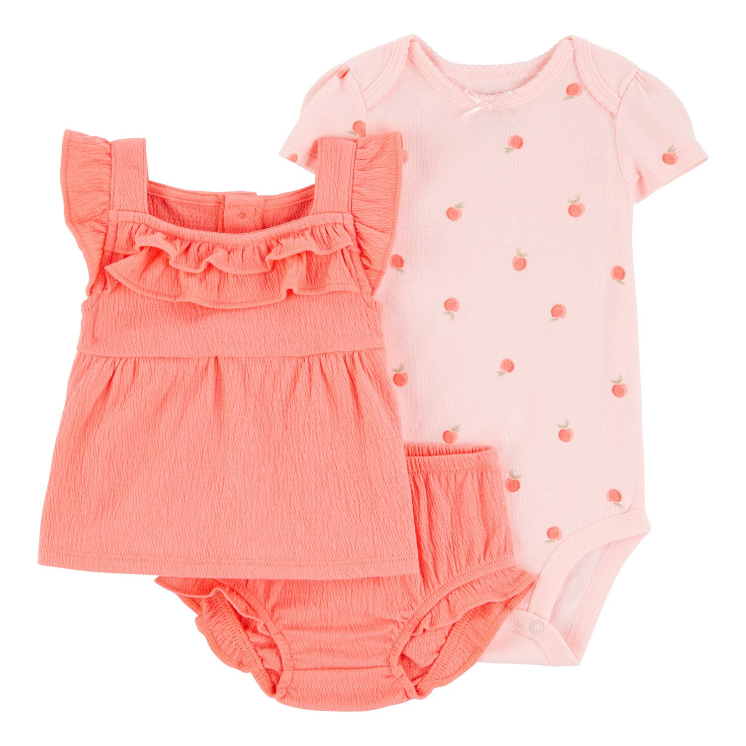 Carter's Baby Girls 3-Piece Outfit Set - Samsclub.com