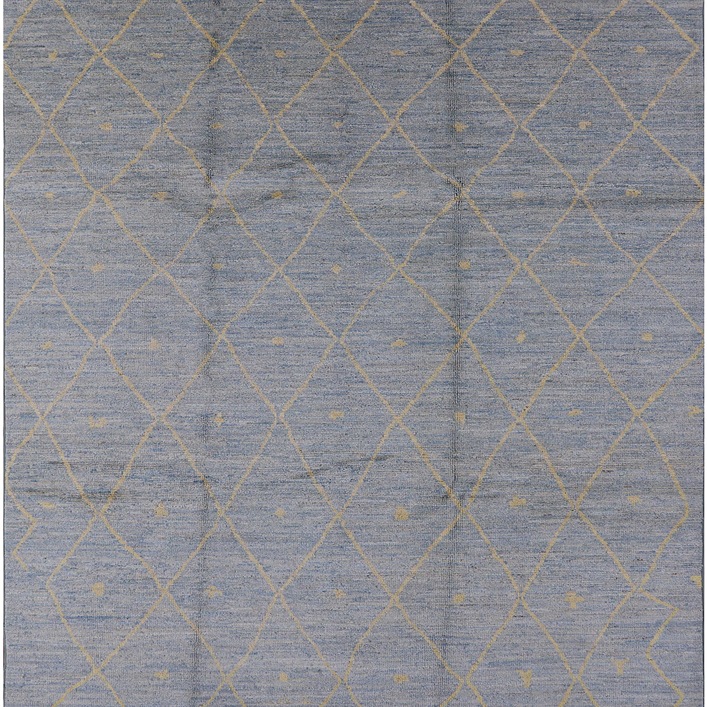 Ahgly Company Indoor Square Mid-Century Modern Dark Gray Oriental Area ...