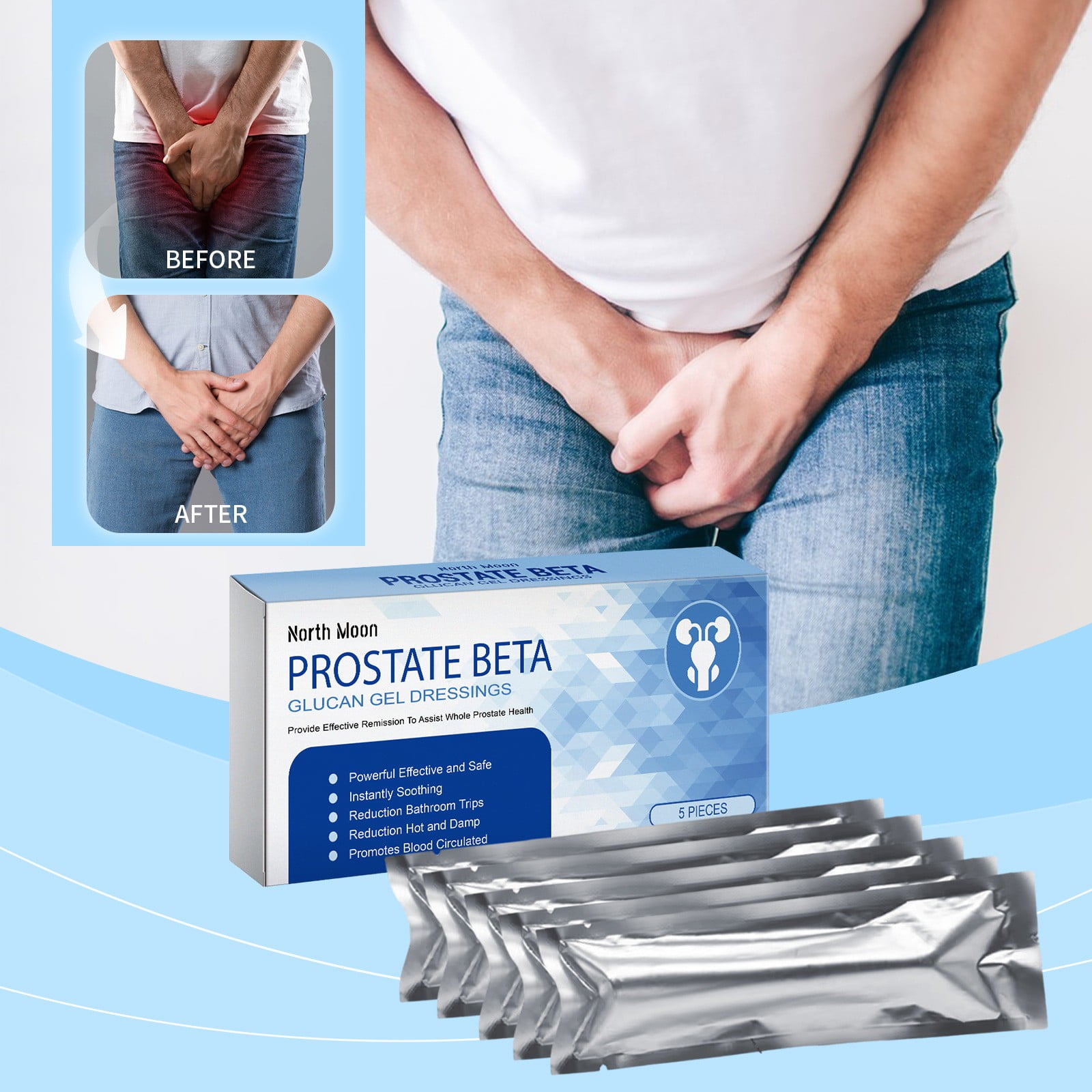 Prostate Gel Men Prostatic Herbs Ointment Kidney Deficiency Bladder ...