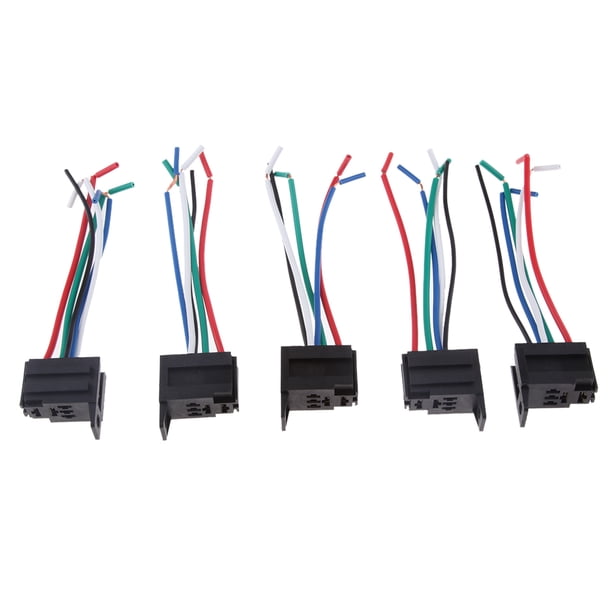 Wire Harness Extension Connector with 5-wire interlocking socket ...