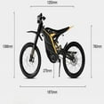 79Bike Falcon Pro Electric Bike for Adults,10000W Peak Power,53 MPH,410 ...