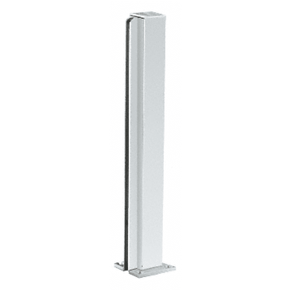 CRL D990A24E Satin Anodized 24" End Design Series Partition Post ...