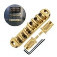 Professional Adjustable Roller Saddles Guitar Bridge Replacement 6 ...