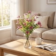 Artificial Flower Bouquet with Butterflies Silk Flowers Arrangement ...