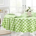 Home Bargains Plus Round Fabric Tablecloth, Country Rustic Buffalo ...