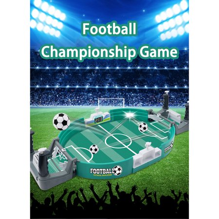 Cadialan Table Football Game Board Match Toys For Kids Soccer Desktop ...