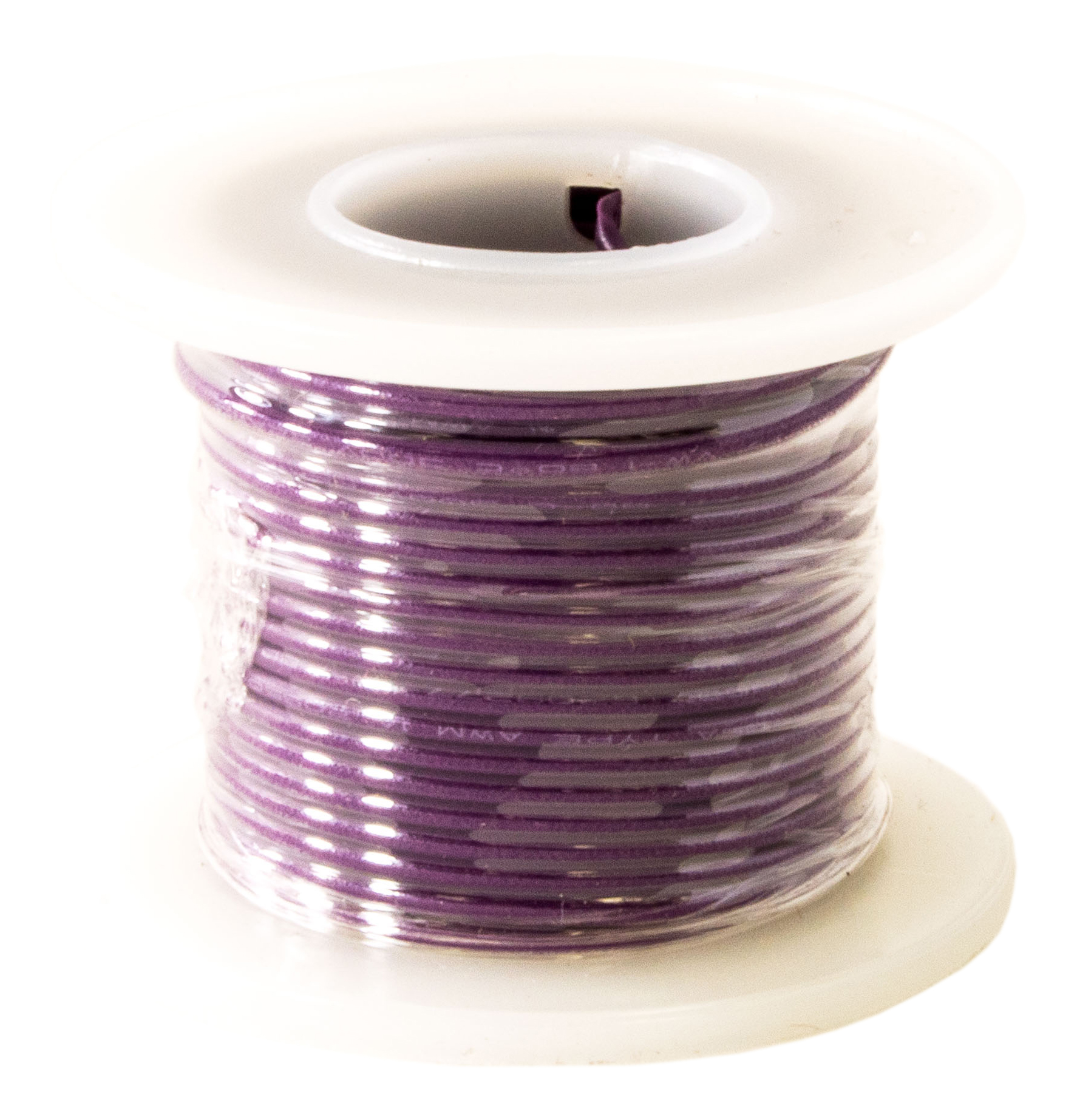 Hook Up Wire 22 Gauge Solid (25' / Purple) - Walmart.com