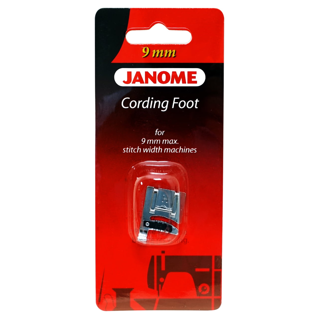 Janome 3-Way Cording Foot for 9mm Machines - Walmart.com