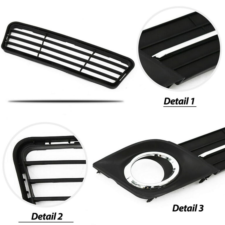 Bumpers & Parts For Toyota Camry HAPSO Front Bumper Lower Grille + Fog ...