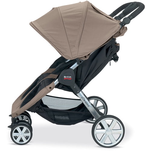 Britax B Agile Double Stroller Folded