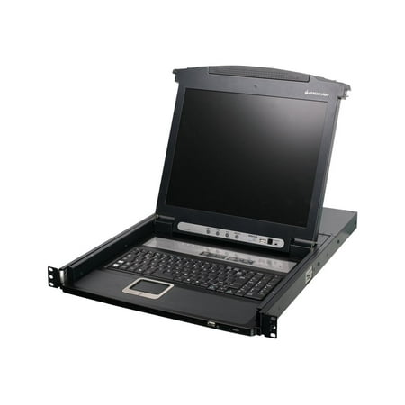 IOGEAR GCL1808 8-Port 17" LCD KVM Switch - KVM console with KVM switch ...