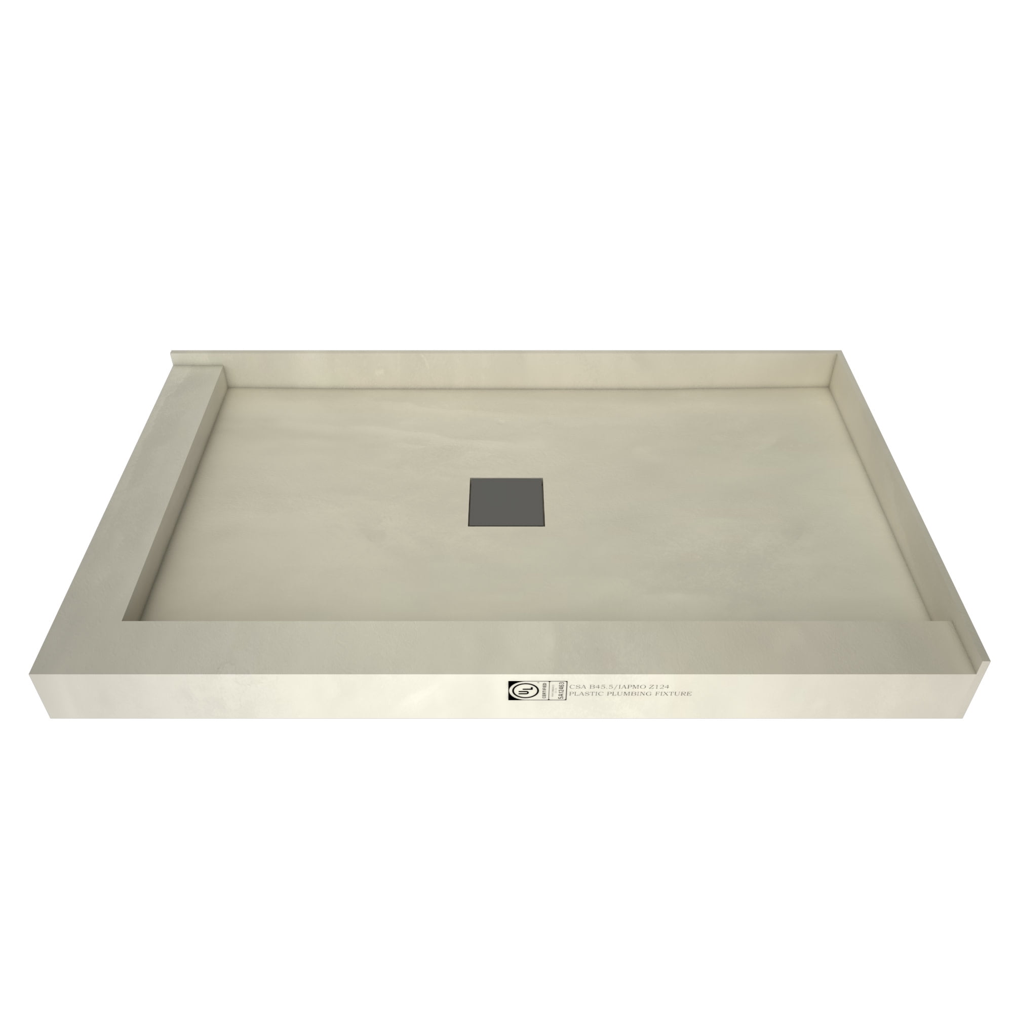 Tile Redi Wd3060cdl-Pvc-2.5 Wonder Drain 30" X 60" Rectangular Shower ...