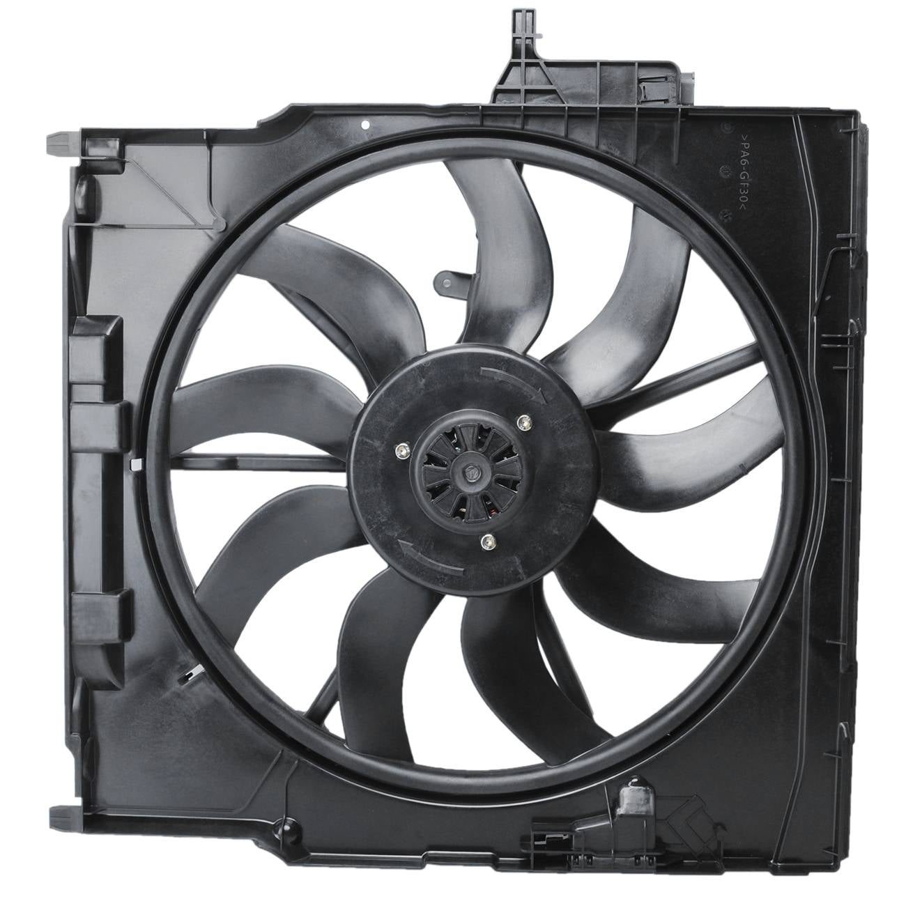 TOPAZ 17428618242 850W Radiator Brushless Cooling Fan Assembly ...