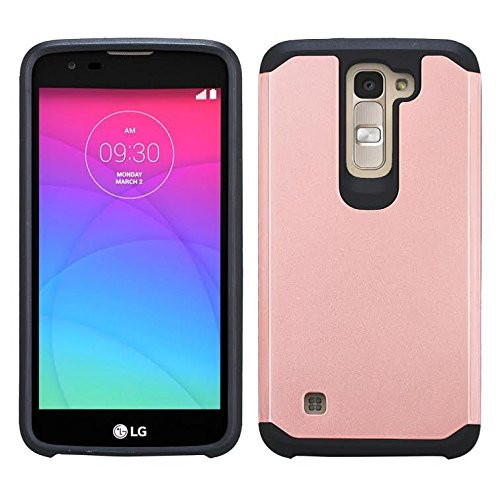 LG K8 | LG Escape 3 Case, Protective Slim Hybrid Dual Layer Armor Case ...