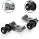 Chain Adjuster Block W/Swingarm Spools Slider For YAMAHA MT-07 FZ-07 14 ...