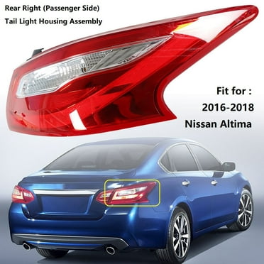 Labwork 2pcs Red Rear Tail Light Lamp Housing Assembly Fit for Toyota ...