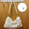 Elegant Fish scales Textured Evening Bag Lightweight Shoulder Bags with ...