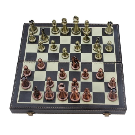 International Chess Set Chess Sets Chess Foldable Travel Chess Metal ...