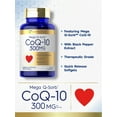 Carlyle CoQ10 300mg Softgels, Antioxidant Supplement, High Potency, 120 ...