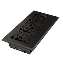 Imperial RG3478 Cast Iron Montezuma Design Louvered Floor Register ...