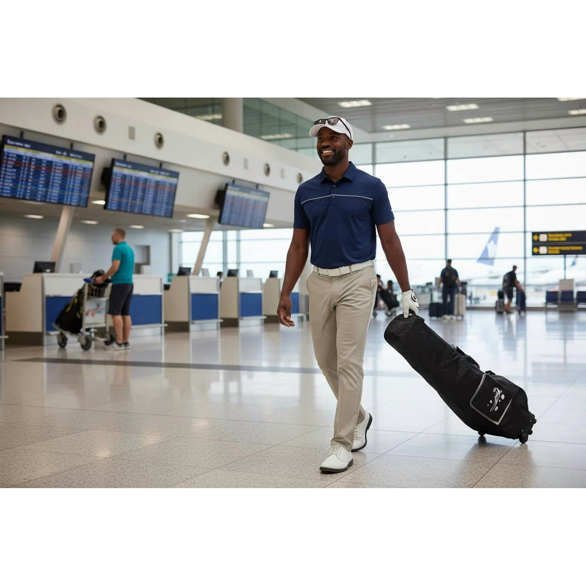 Click here for A99 Golf Travel Bag With Durable Hard Top & Tsa Lo... prices