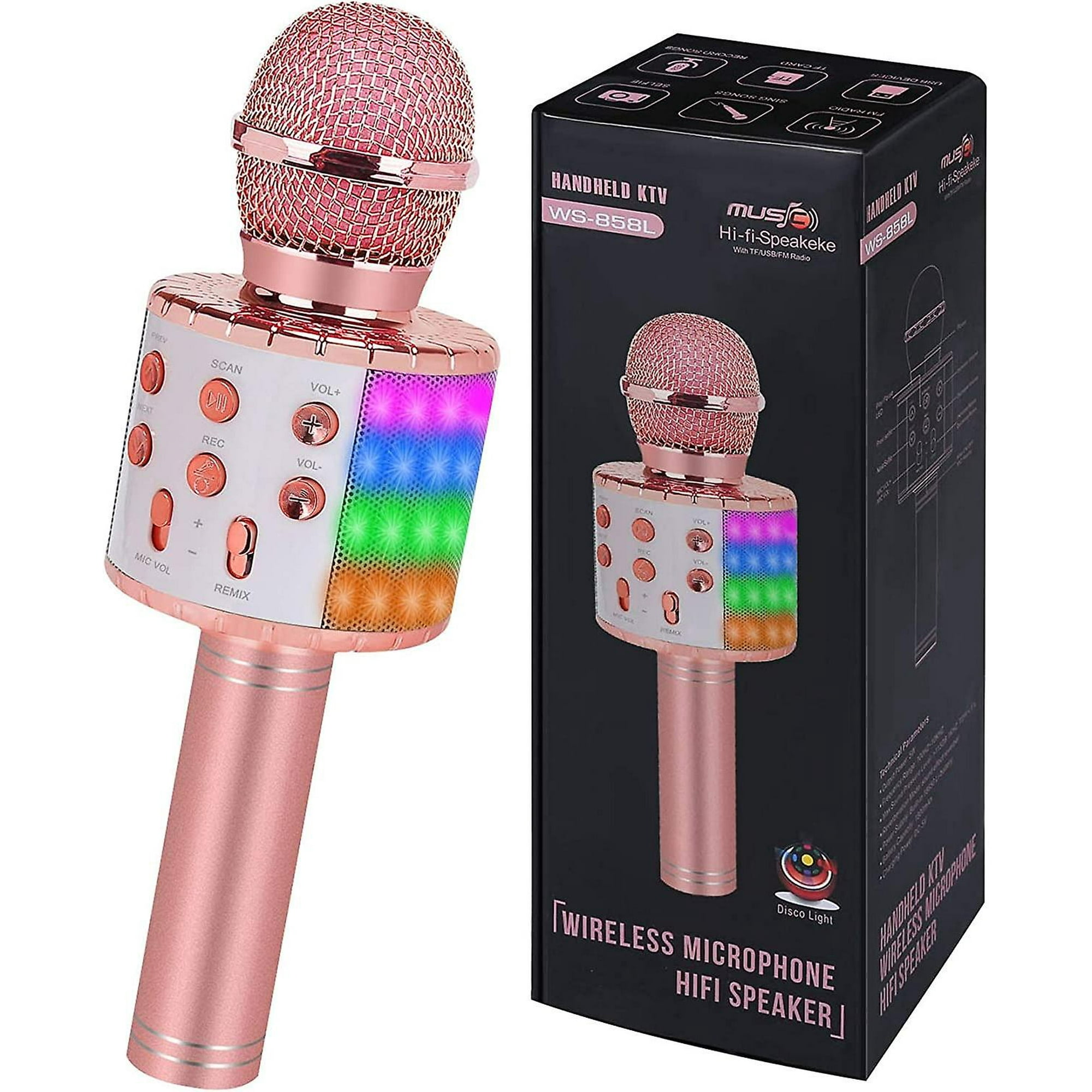 Click here for Nicegou Karaoke Microphone Toy - Wireless Bluetoot... prices