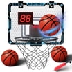 BucketSquad Jesser Hoop, Electronic over the Door Mini Digital ...