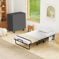 Costway Roll Frame Temporary Foldaway Bed for Adults, Heavy Duty Metal ...