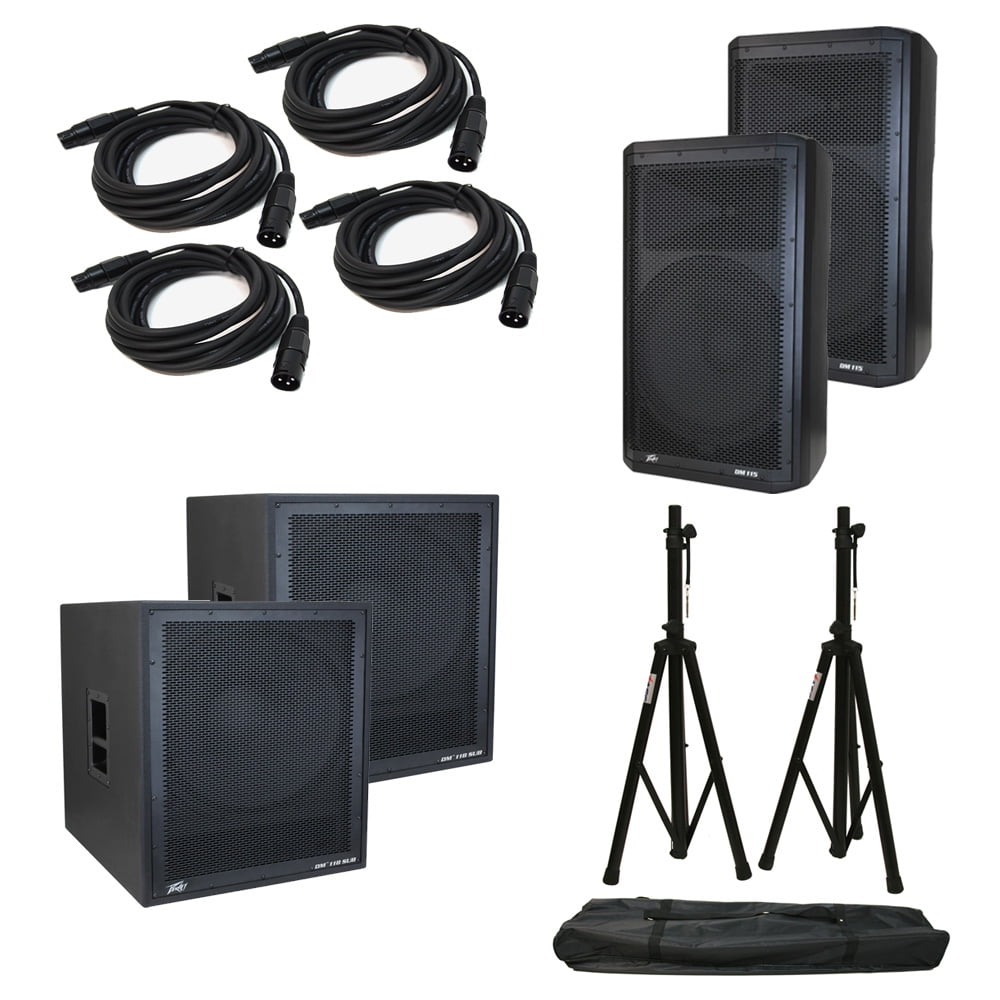Peavey 2 DM 115 2 DM 118 SUB Pro Audio Dark Matter Speaker Peavey 2 DM 115 2 DM 118 SUB Pro Audio Dark Matter Speaker