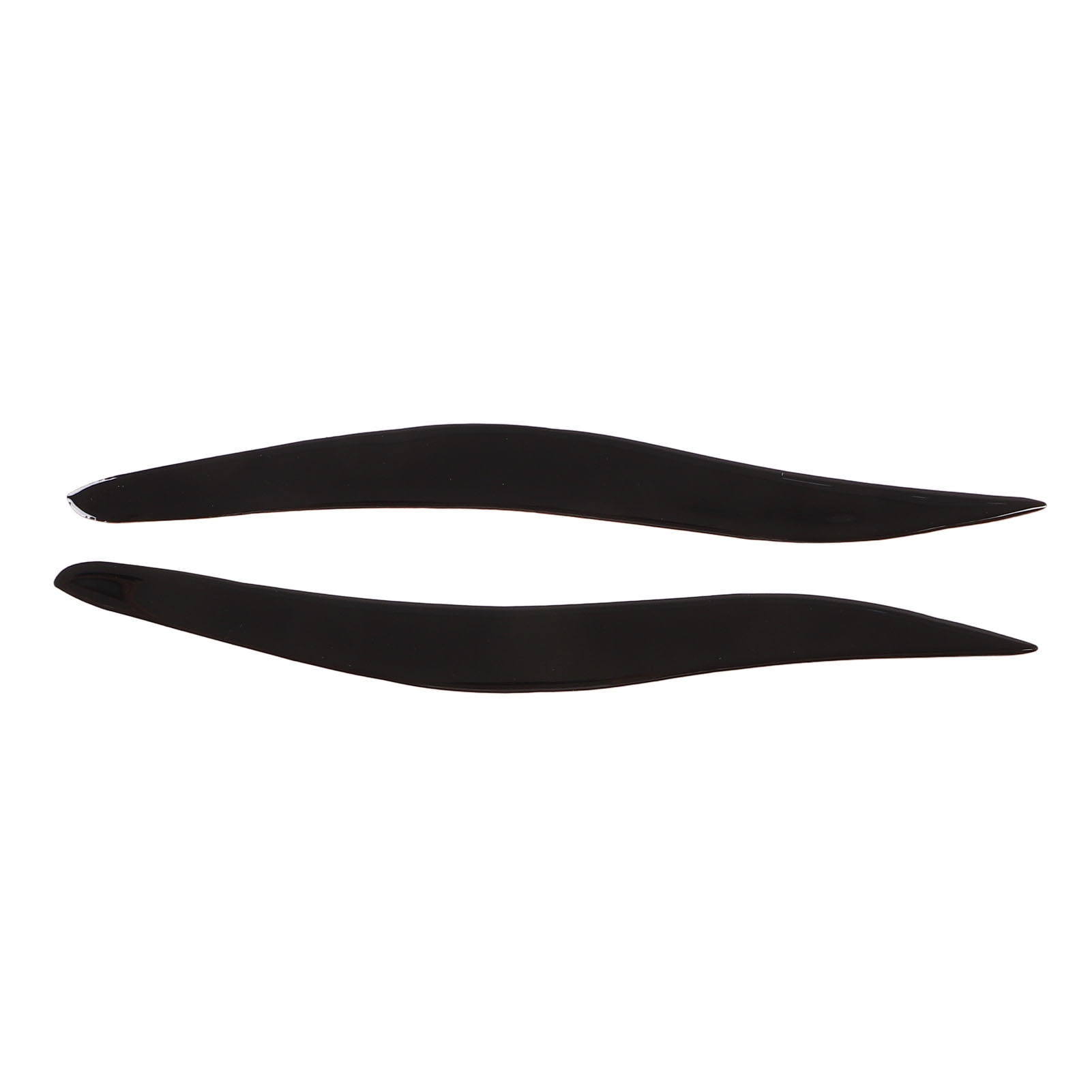 Headlight Strip Trim,Pair Front Headlight Eyebrow Headlight Eyelid Trim ...