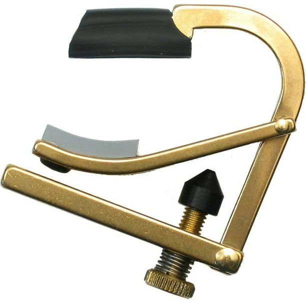 Shubb C7B Partial Capo for Guitar - Un-Plated Brass - Walmart.com