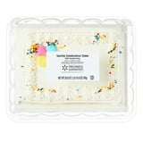 Freshness Guaranteed Vanilla Celebration Cake, 26.8 oz, Moist Vanilla ...