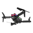 Black 4K Dual Camera Foldable Drone With Wifi Fpv, Altitude Hold, 2 ...