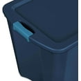 Sterilite 26 Gallon Multipurpose Latching Lid Storage Tote Containers ...