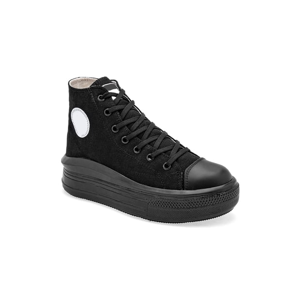 Tenis botín Exterior Textil Color Negro Para Mujer De RBBASICS ...