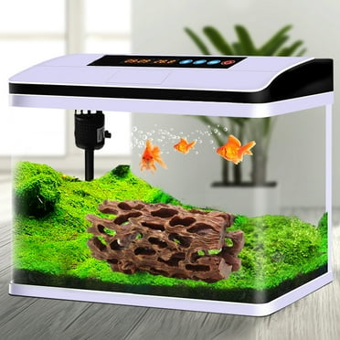 SeeShelter Brand Betta Tunnel in Translucent Aqua Fish Hide Enrichment ...