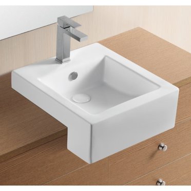 TOTO® 19" x 12-3/8" Rectangular Undermount Bathroom Sink with ...