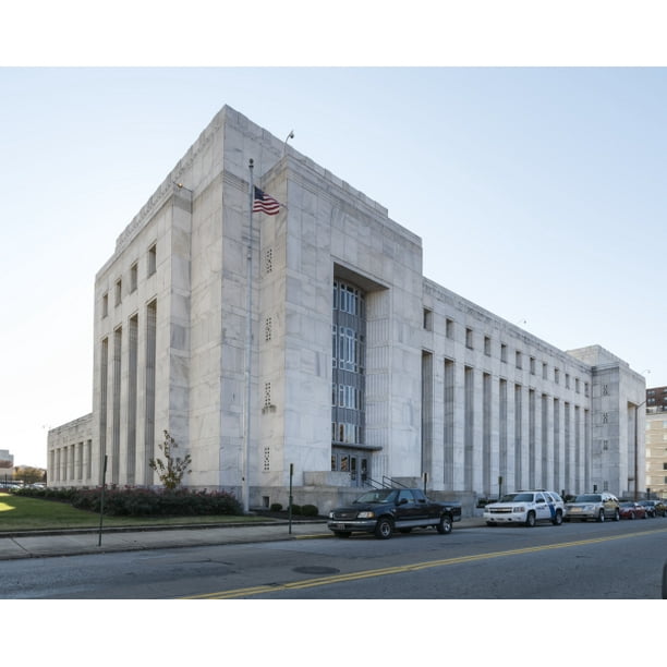 Print: Exterior. The Joel Solomon Federal Building And U.S. Courthouse ...