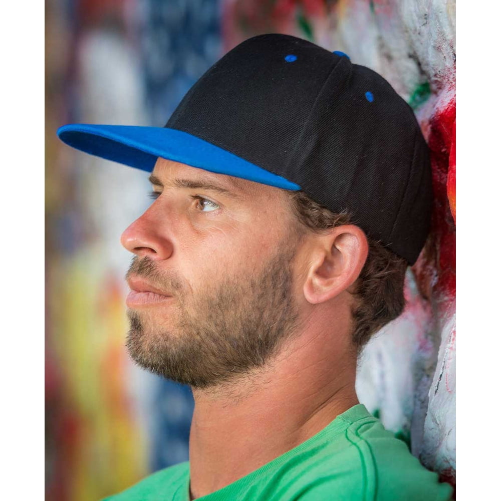 Result Core Bronx Original Flat Peak Snapback Dual Color Cap - Walmart.com