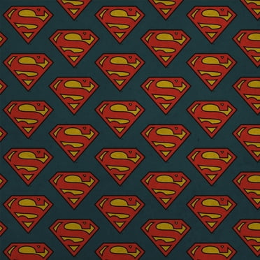 Superman New 52 Shield Logo Premium Roll Gift Wrap Wrapping Paper ...