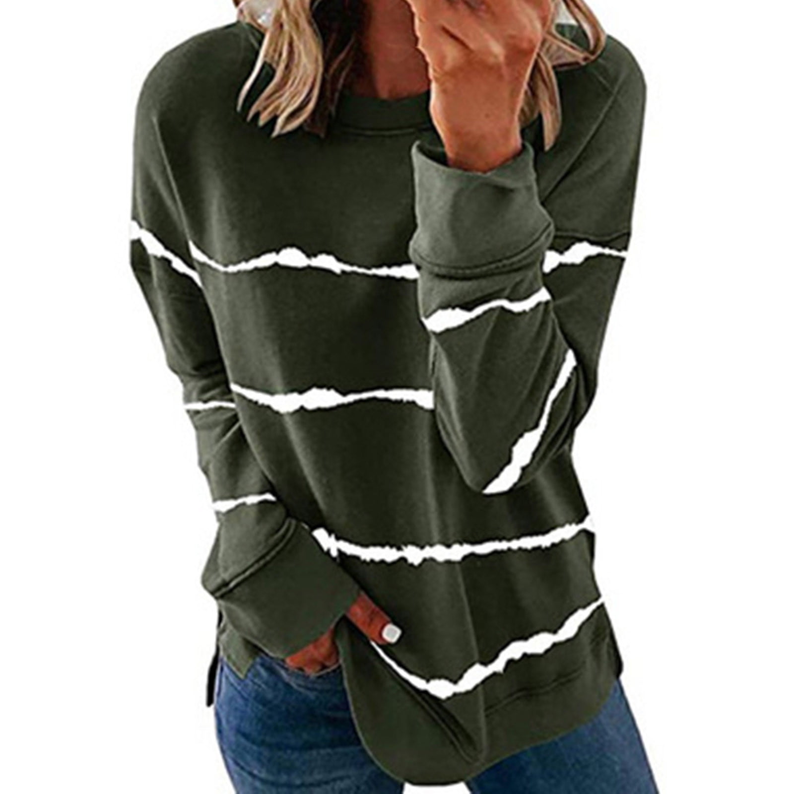 Click here for Hoksml Fall Clothes Fashion Woman O-Neck Long Slee... prices