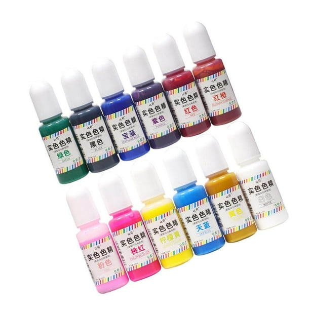 Alcohol Ink Concentrated for DIY Epoxy Resin Pigment set kit supplies ...