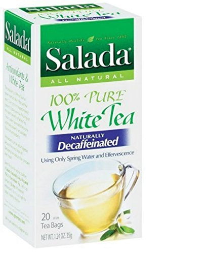 Salada Pure White Tea Naturally Decaffeinated, 2 Pack - Walmart.com