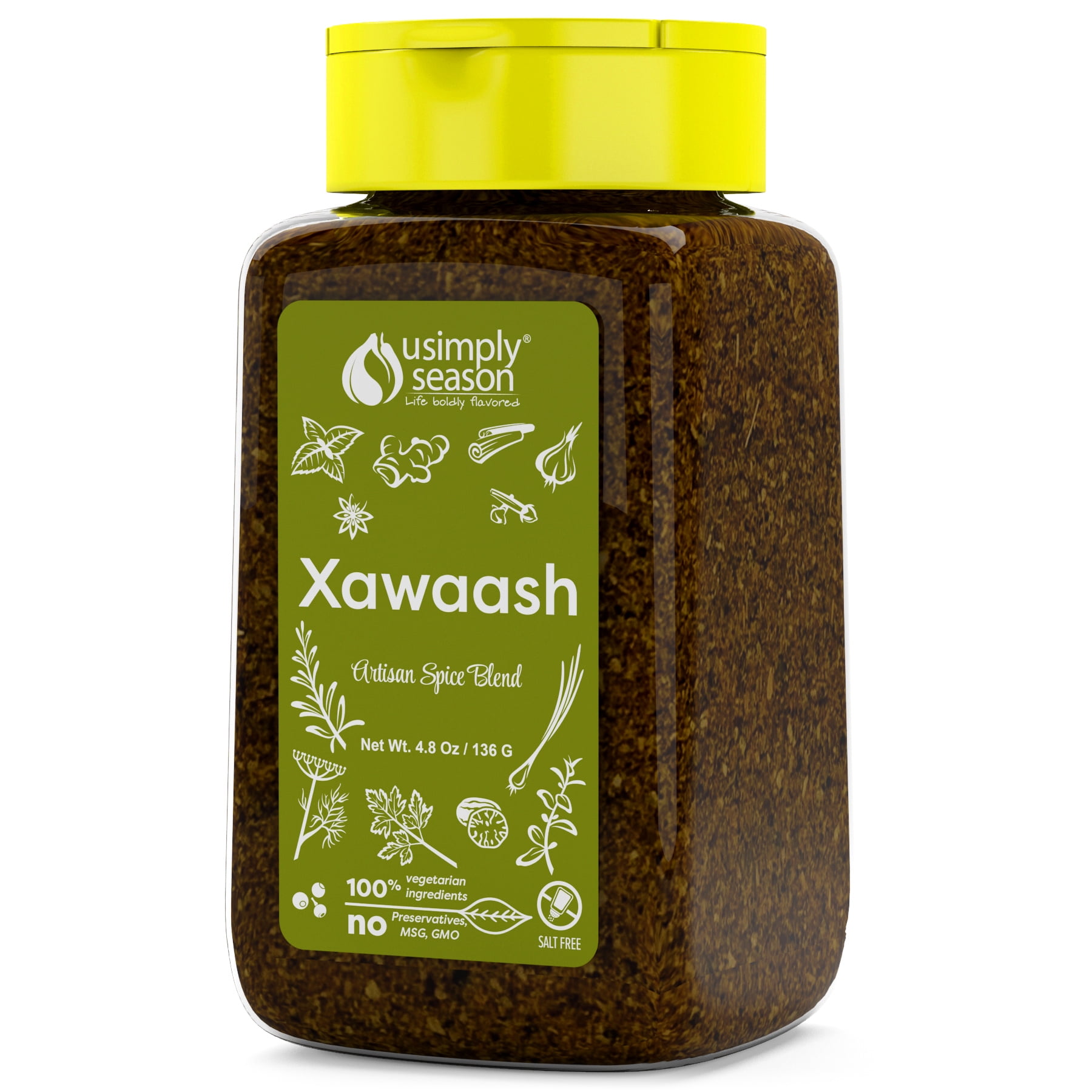 USimplySeason Xawaash Spice Blend - Aromatic Somali Spice Mix, 4.8oz ...